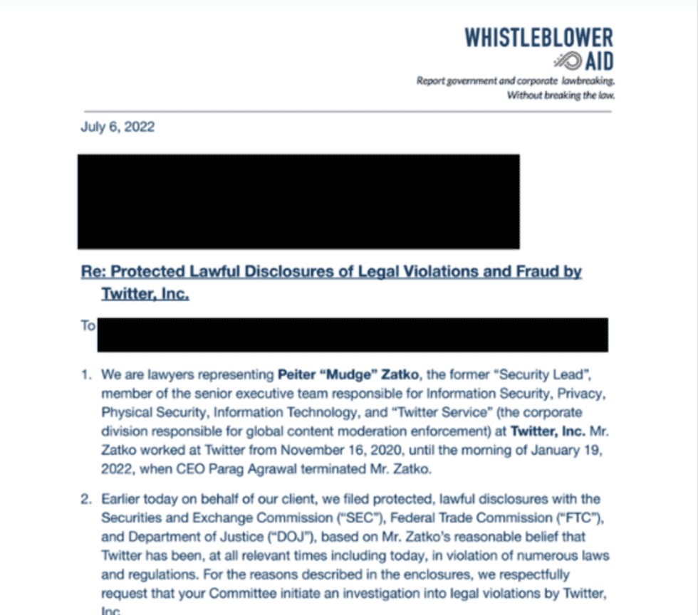 5 lessons to be learned from Twitter whistleblower allegations - Polymer